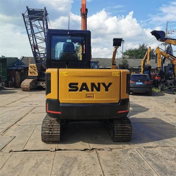 Quality Mini Used Sany Excavator SY55U Sany 5 Ton Excavator With Original Parts for sale