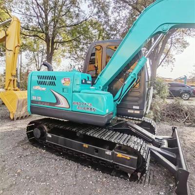 Cina Alta affidabilità Usato Kobelco SK75 Escavatore 7 tonnellate Mini Escavatore di seconda mano in vendita