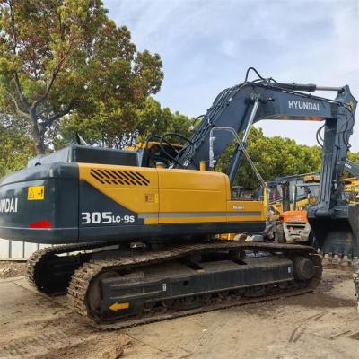 Original Hyundai R305-9S 30-Ton Excavator With 169KW Engine Reliable Korea-Made Construction Machinery
