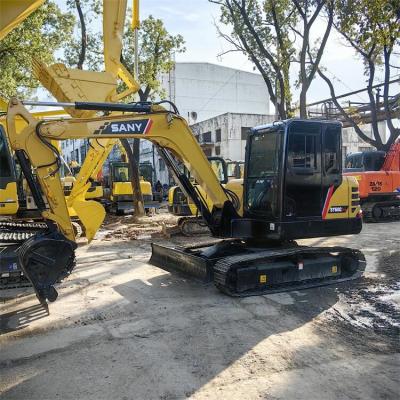 China Mini Sany SY60C Excavator High Efficiency Low Fuel Consumption Optimized For Smooth & Productive Work for sale