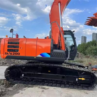 Cina Alta Durabilità Escavatore di seconda mano Hitachi ZX200 Escavatore usato Hitachi 110KW in vendita