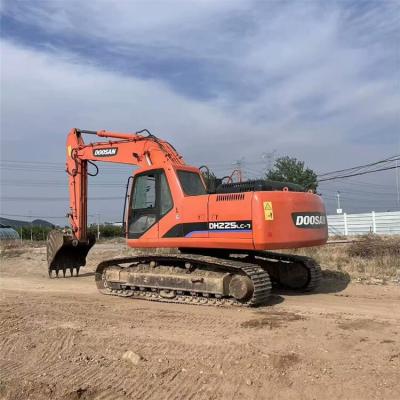 China High Maneuverability Used Doosan DH225LC-7 Excavator Machine 22 Ton Second Hand Doosan Digger for sale