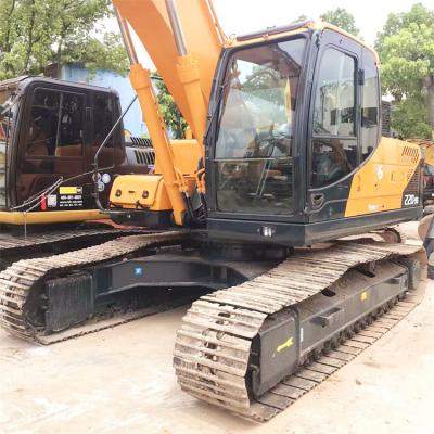 Cina Usato R220-9 escavatore Hyundai Hydraulic Crawler Digger Buone condizioni scavatore di seconda mano Hyundai in vendita