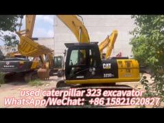 118KW Power Used Cat Excavator Cat 323D Excavator Fuel Efficient