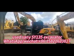 SY135CPro Sany 13 Ton Excavator With Crawler Chain For Demolition Forestry