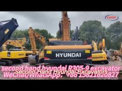 Original Hyundai R305-9S 30-Ton Excavator With 169KW Engine Reliable Korea-Made Construction Machinery
