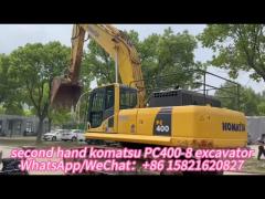 Second Hand Crawler Hydraulic Komatsu 400-8 Excavator For USED Komatsu Excavator