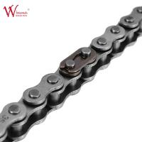 China Professional Motorcycle Roller Chain / Motorcycle Transmission Chain for sale
