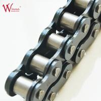 China Professional Motorcycle Roller Chain / Motorcycle Transmission Chain for sale