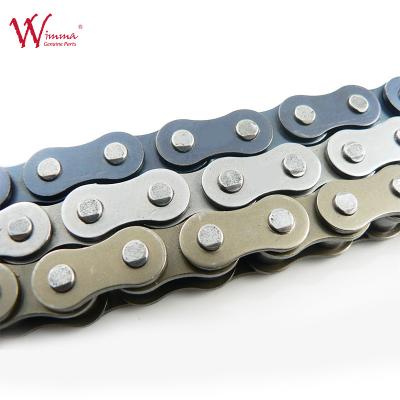 Cina Catena naturale della lega di alluminio della catena del dente per catena del motociclo di colore per la motocicletta in vendita