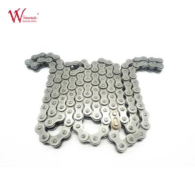 Cina Catena di azionamento della motocicletta di mercato degli accessori del giunto circolare 420 approvazione di modello 520 ISO9001 in vendita