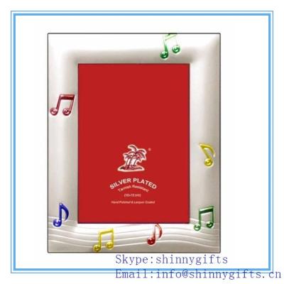 China Shinny gifts mini all Back aluminum note Photo Frames for sale