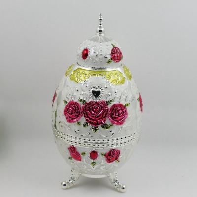 China Shinny Gifts Color Drawing Toothpick Holder Automatic Zinc Alloy Toothpick Dispenser Box for sale