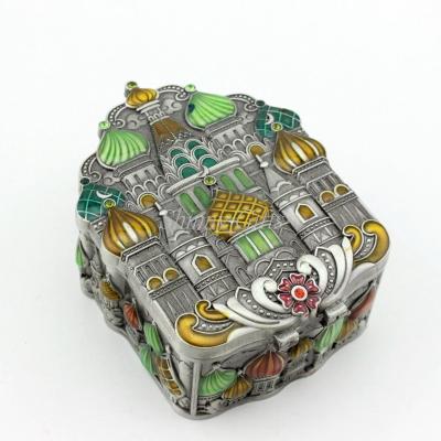 China Castle Desgin Polygonal Jewelry Packaging Box for sale