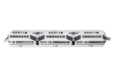 China Fast Drying Waterproof Cladding Silicone Sealant Grey Caulk For Plastic for sale