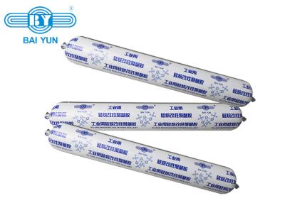 China White Gray 590ml Stainless Steel Silicone Sealant Neutral Elastic for sale