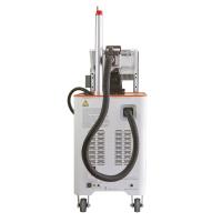 China Motorized Portable Fiber Laser Marking Machine For Metal for sale
