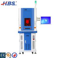 China Enclosed 30W Fiber Laser Marking Machine with Raycus Laser Source for sale