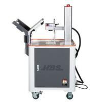 China Handheld Fiber Laser Marking Machine with Battery Power Source for sale
