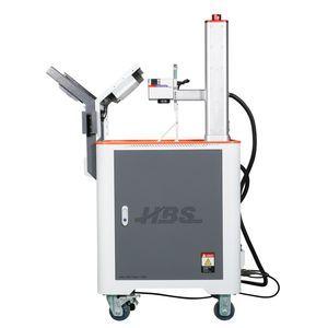 China Air Cooling Barcode Laser Marking Machine For Large Heavy Steel Workpiece for sale