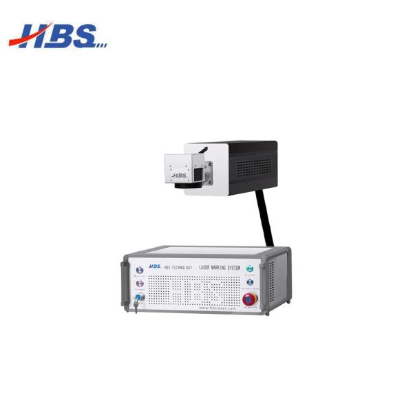 Quality HBS CO2 Laser Marking Machine For Plastic Leather Wooden Rubber Marking for sale