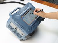 China Lightweight Handheld VIN Code Engraving Fiber Laser For All Materials for sale