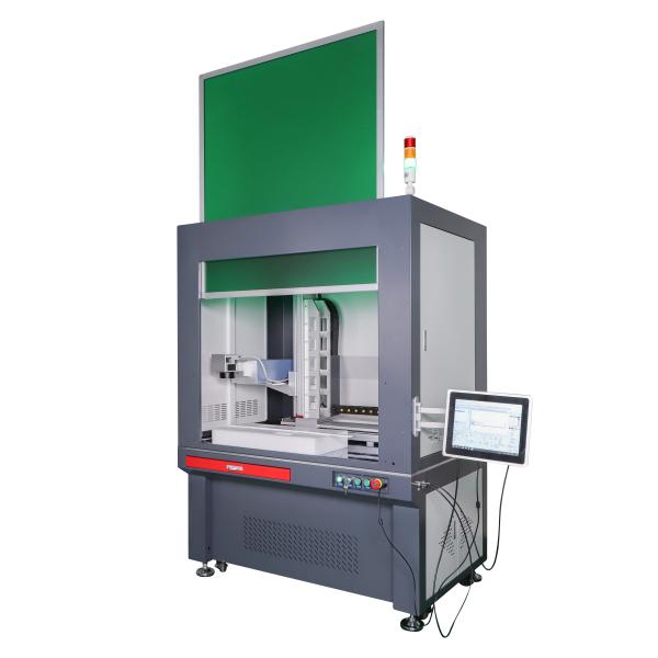 Quality XY Axis Moving Platform Full Enclosed Cabinet UV Laser Non-Metal Engraving Machine for sale