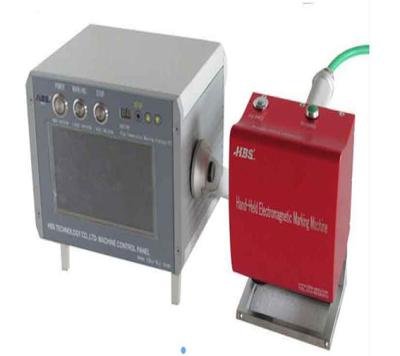 China HBS-130D Dot Pin Marking Machine / Stainless Steel Dot Peen Machine Driven By Electricity for sale