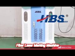 hbs laser germany standard fiber laser marking machine/full enclosed class 1 fiber laser marker