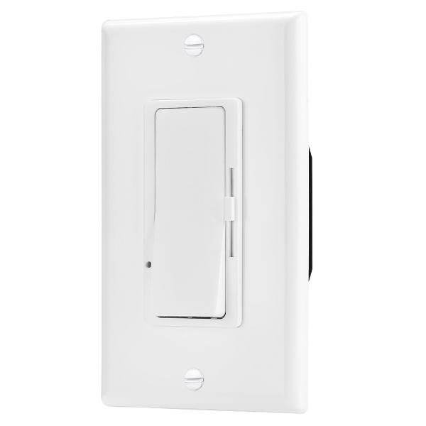 Quality PC ABS Adjustable LED Dimmer Switch 300W Incandescent Dimmer Switches for sale
