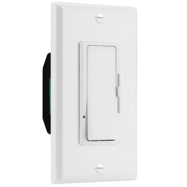 Quality PC ABS Adjustable LED Dimmer Switch 300W Incandescent Dimmer Switches for sale