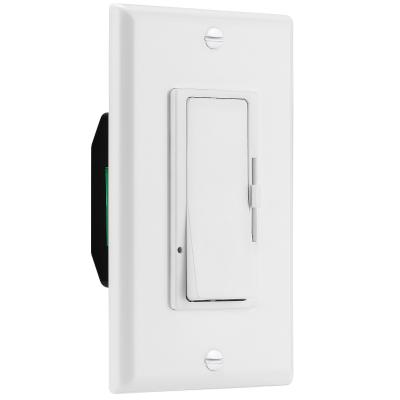 China 0 - 10V LED Dimmer Switch Digital IC Control Rocker Dimmer Switches Customized With Slider for sale