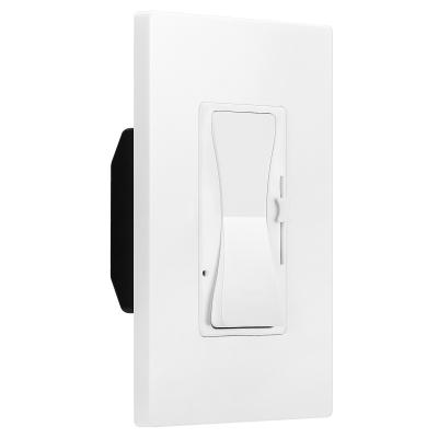 China Phase Control LED Panel Dimmer Switch 120V AC 60Hz LED Wall Dimmer Switch for sale