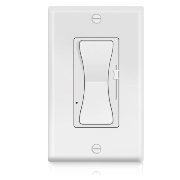 Quality 125V AC 60Hz LED Wall Dimmer Switches Aluminum Plate Single Pole Dimmer Switch for sale