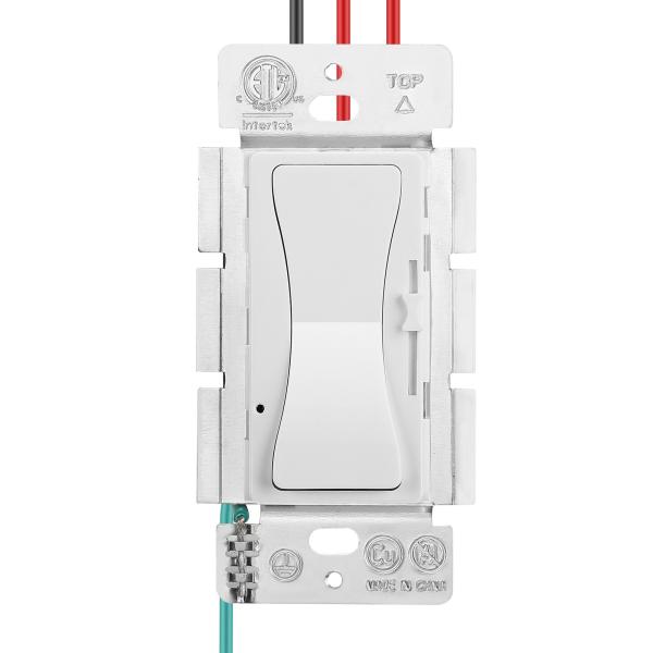 Quality Aluminum Plate Wall Mounted Dimmer Switch ETL Certified Energy Saving Dimmer for sale