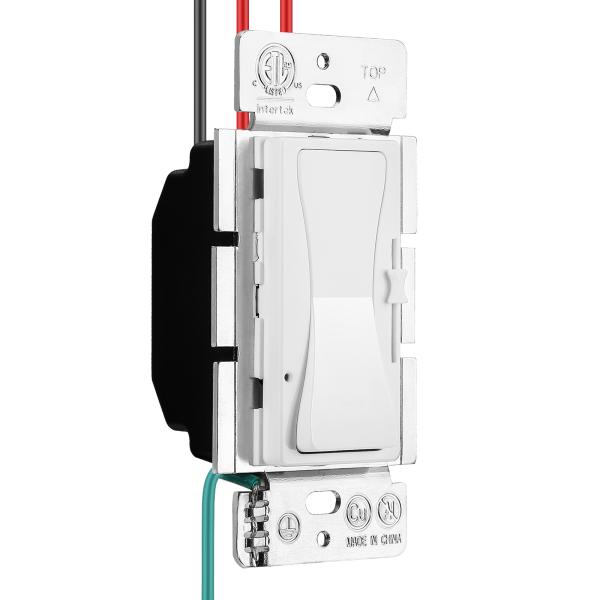 Quality 3 Way Wall Mount Dimmer Switch 0 - 10V LED Panel Light Dimmer Switch Rocker for sale