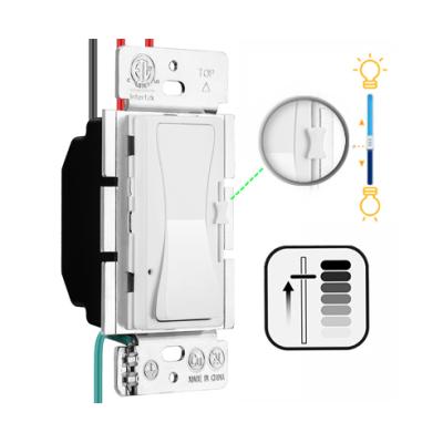 China 3 Way Wall Mount Dimmer Switch 0 - 10V LED Panel Light Dimmer Switch Rocker Switch for sale