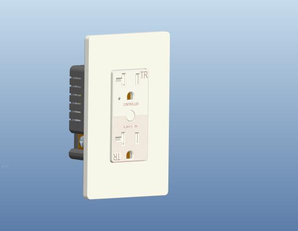 Quality App Control Wifi Smart Socket 20A Wifi Plug Socket 2.4GHz Wireless Frequency For for sale