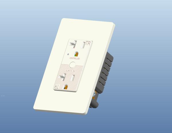 Quality App Control Wifi Smart Socket 20A Wifi Plug Socket 2.4GHz Wireless Frequency For for sale