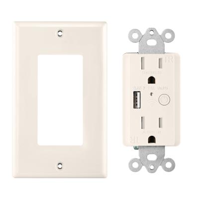 China Tuya Intelligent Zigbee Wall Socket 15A 127V Smart Wall Socket For Residential Application for sale