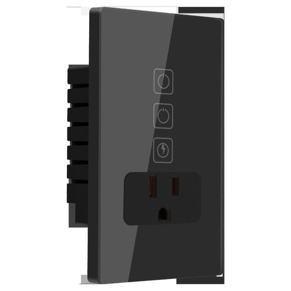 Quality Customized Smart Socket AC110V - 240V 2 Gang Wifi Smart Switch Convenient Power for sale