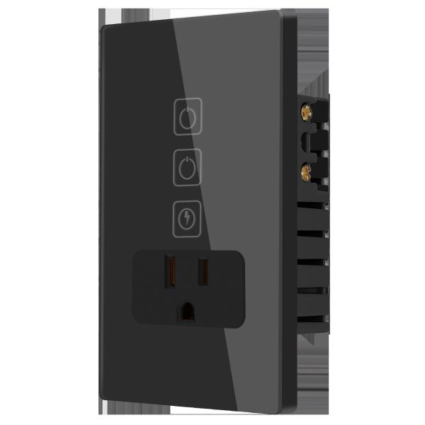 Quality Customized Smart Socket AC110V - 240V 2 Gang Wifi Smart Switch Convenient Power for sale
