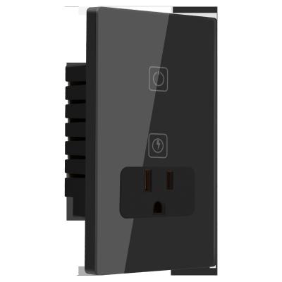 China OEM Smart Switch Socket 10A 125V WEP64 / WEP128 Home Switch Socket for sale