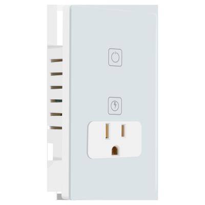 China OEM Smart Switch Socket 10A 125V WEP64 / WEP128 Home Switch Socket for sale