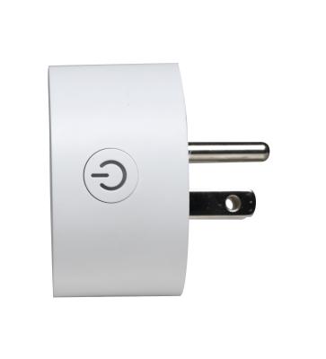 China Portable Smart Socket 10A Wifi Plug Sockets For Indoor Easy Life Controlling for sale