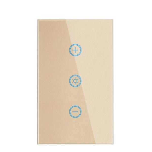 Quality Touch Wifi Dimmer Light Switches Wall Mounted Smart Life Dimmer Switch 600W for sale