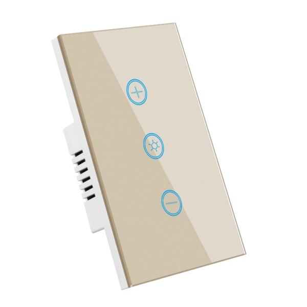 Quality Touch Wifi Dimmer Light Switches Wall Mounted Smart Life Dimmer Switch 600W for sale