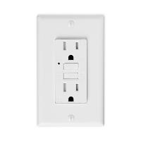 Quality Weather Resistant GFCI Wall Outlets 125V 60Hz Self Ground Outlet For Electrical for sale