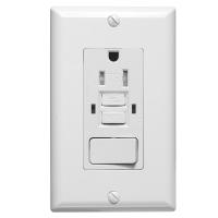 Quality Tamper Resistant GFCI Receptacles 15A Self Grounding Electrical Outlets With LED for sale