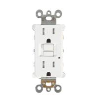 Quality Slim Design GFCI Electrical Outlet Safety Self Grounding Receptacles 15A for sale